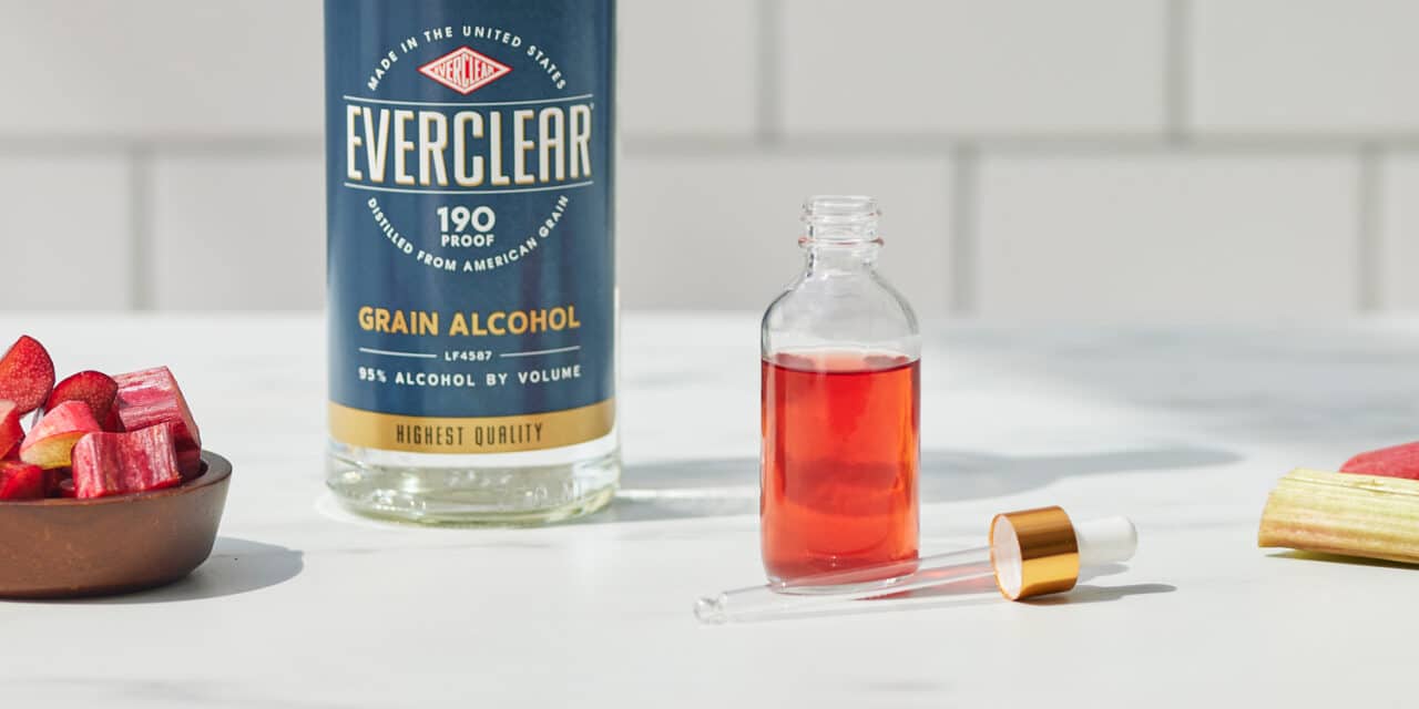 Rhubarb Tincture - Everclear