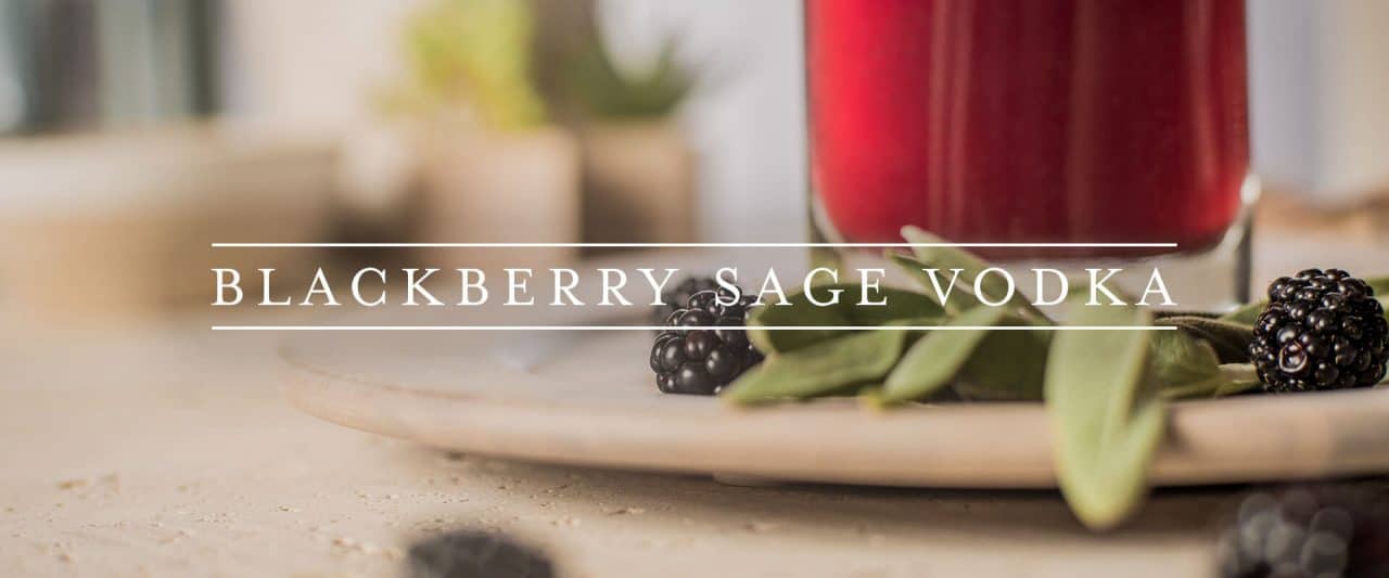 Blackberry Sage Vodka - Everclear