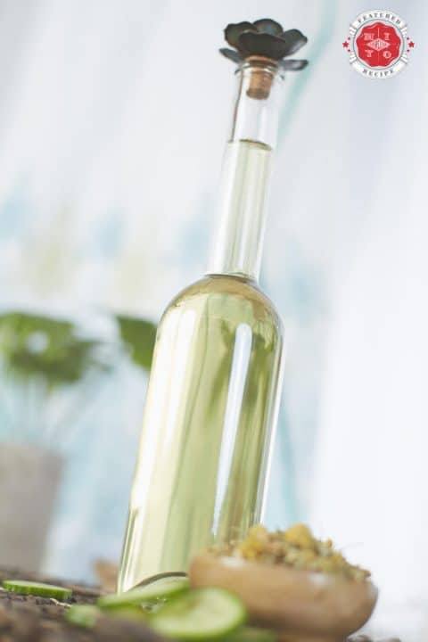Cucumber Chamomile Liqueur - Everclear