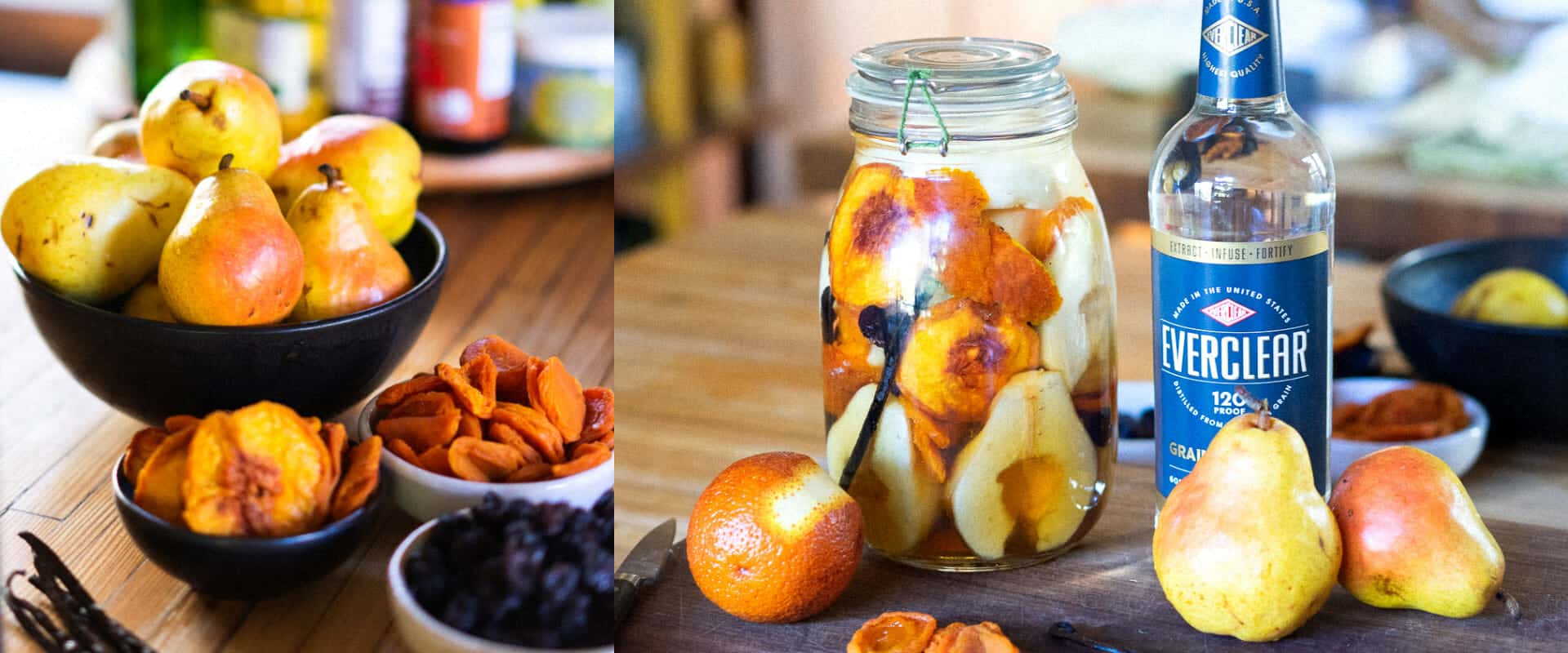 Sweet Preserved Pears - Everclear